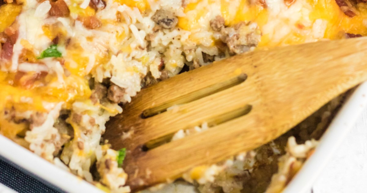 Easy Cheeseburger Casserole - Kosher Bread Pro